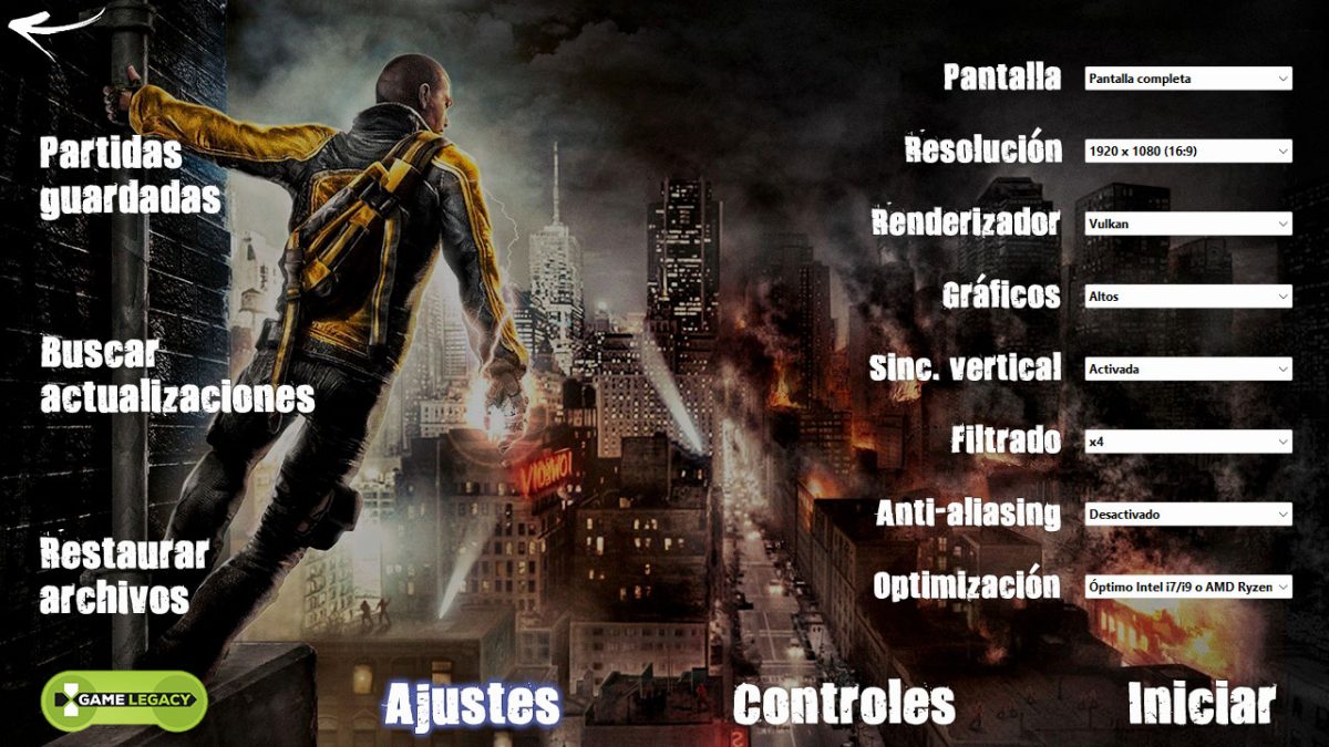 InFamous Enhanced – GAME LEGACY